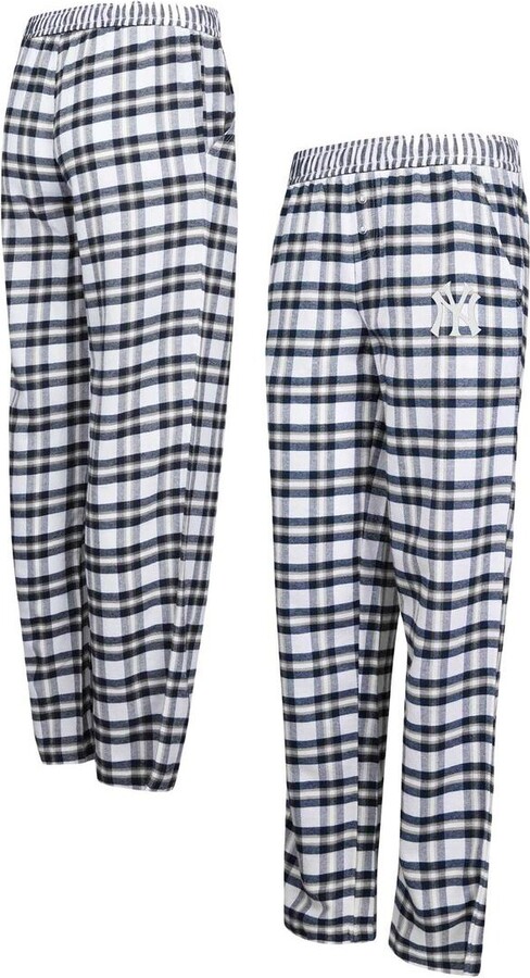 Women's Concepts Sport Navy, Gray New York Yankees Sienna Flannel Sleep ...