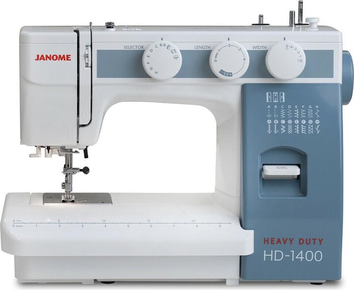 Janome HD1400 Heavy Duty Mechanical Sewing Machine - ShopStyle Cookbooks