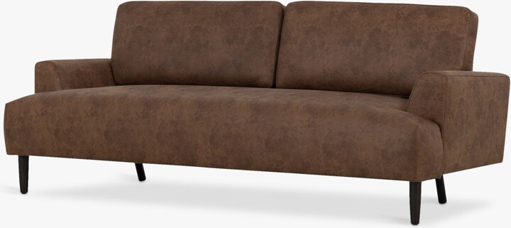 Swyft Model 05 Large 3 Seater Faux Leather Sofa - ShopStyle