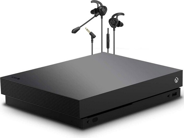 Microsoft Xbox One X Pro 1TB Gaming Console Only Black With Batlle Buds ...