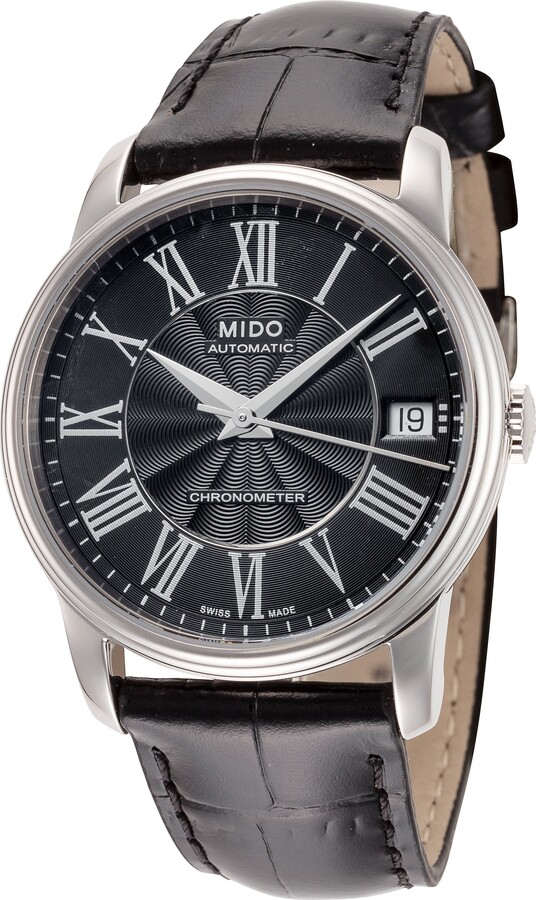 MIDO Women's M0102081605320 Baroncelli III 33mm Automatic Watch - ShopStyle