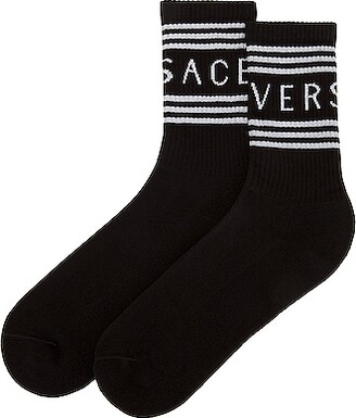 Versace Men's Logo Socks - ShopStyle