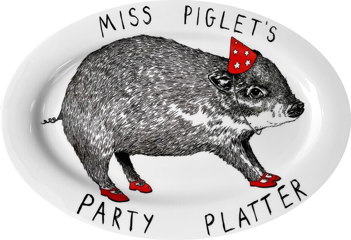 Jimbob Art - "Miss Piglet's" Party Platter - ShopStyle