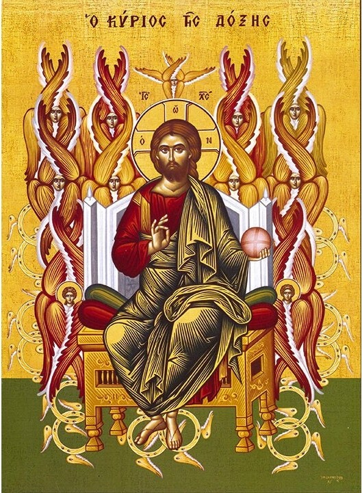 Etsy Our Lord in Glory Orthodox Icon, Christ Blessing, Lord Of Glory ...