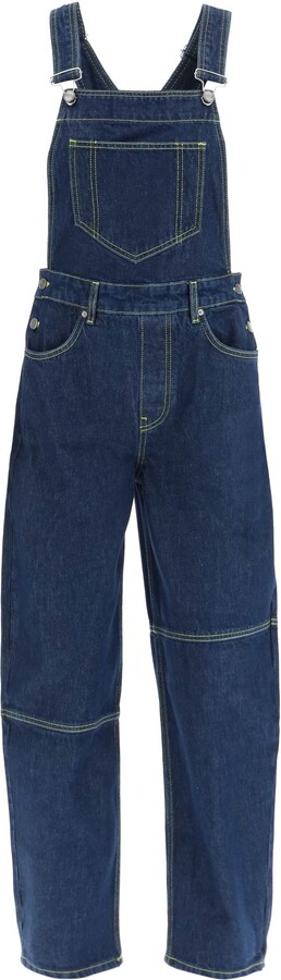 Ganni Organic Cotton Denim Overall - ShopStyle