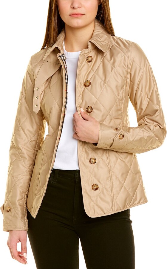 Burberry Diamond Quilted Thermoregulated Jacket - ShopStyle