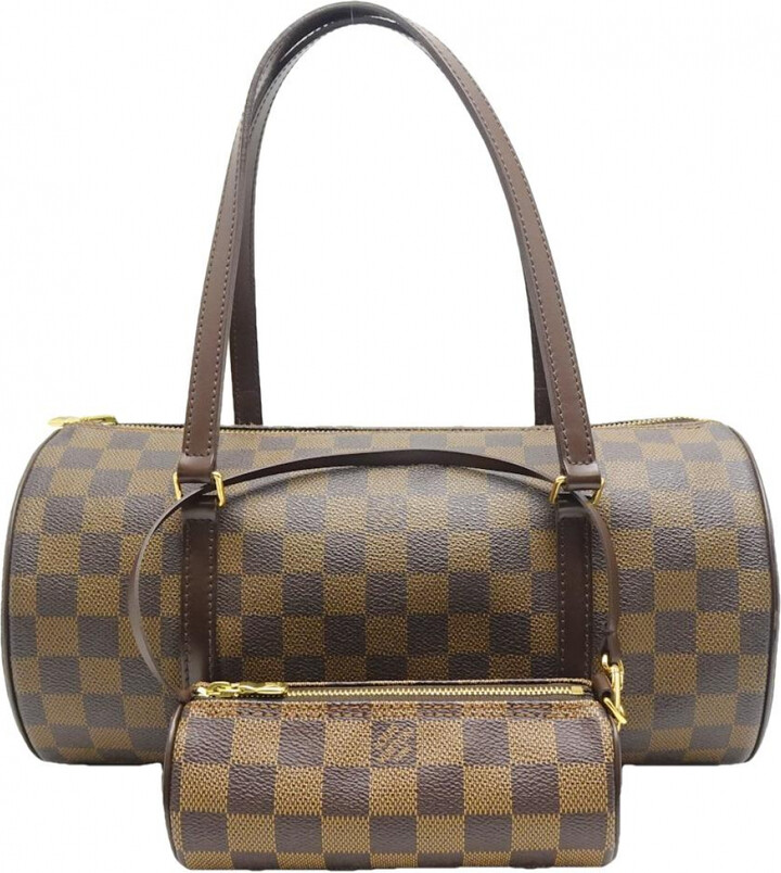 Louis Vuitton Papillon leather handbag - ShopStyle Tote Bags