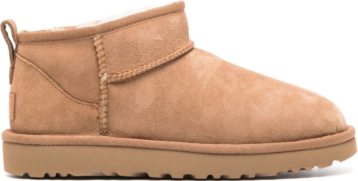 UGG Classic Ultra Mini suede boots - ShopStyle