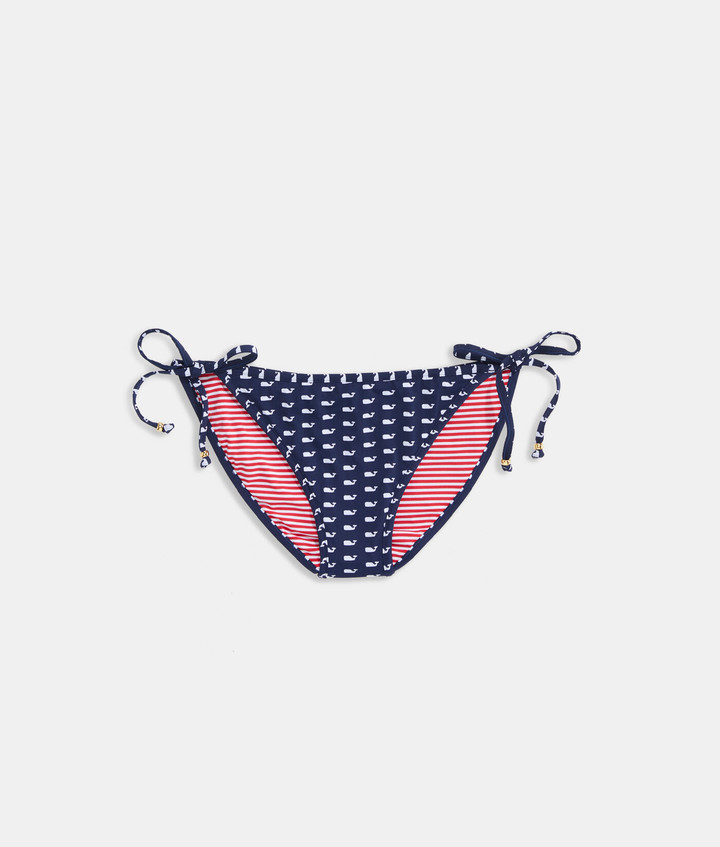 Vineyard Vines Whales & Stripes String Bikini Bottom - ShopStyle Teen ...