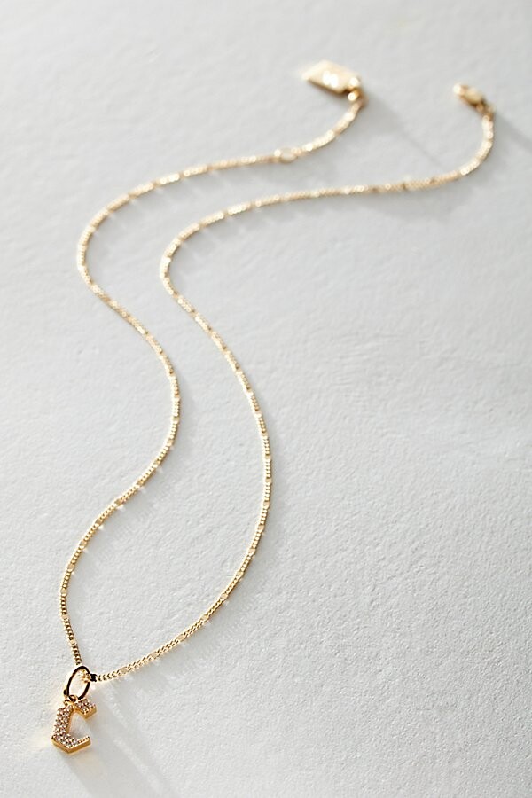 Miranda Frye Marlowe Chain With Gothic Letter Charm - ShopStyle Necklaces