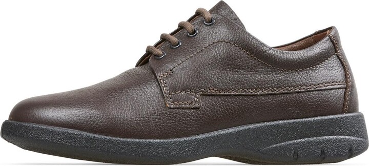 Padders Lunar Dual Fitting Lightweight Men's Leather Lace Up Shoes ...