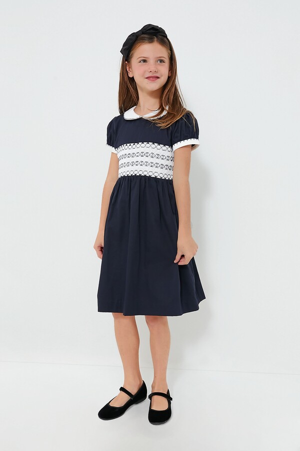 Rachel Riley Classic Smocked Dress - ShopStyle
