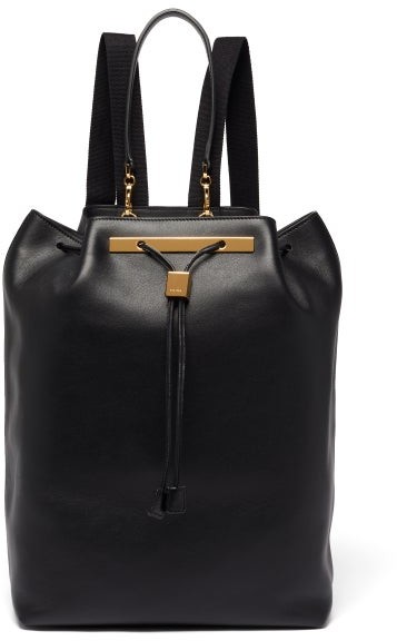 The Row 11 Leather Backpack - Black - ShopStyle Girls' Bags