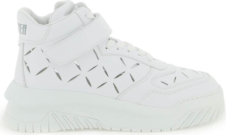 Versace 'Odissea' Sneakers With Cut Outs - ShopStyle