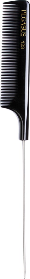 Pegasus Pin Tail Comb Extra Long Metal 123/7 Black Hair Styling ...