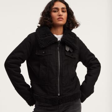 Denham The Jeanmaker - Hinoki Aviator Jacket - ShopStyle