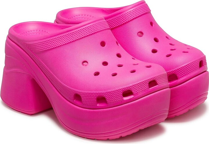 Crocs Siren Clogs (Pink Crush) Shoes - ShopStyle