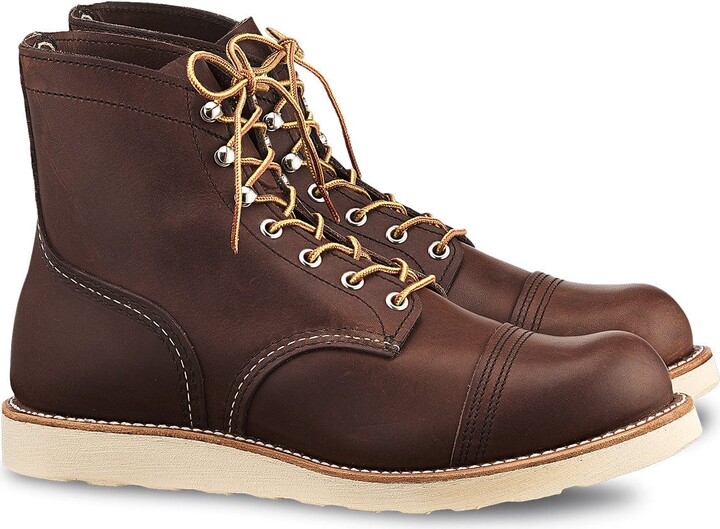 Red Wing Shoes Iron Ranger Traction Tred Boot Amber Harness - ShopStyle