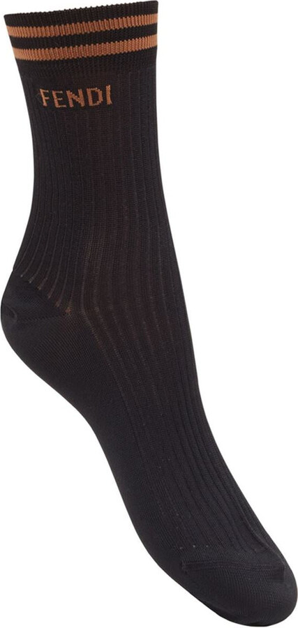 Fendi Logo Socks. - ShopStyle