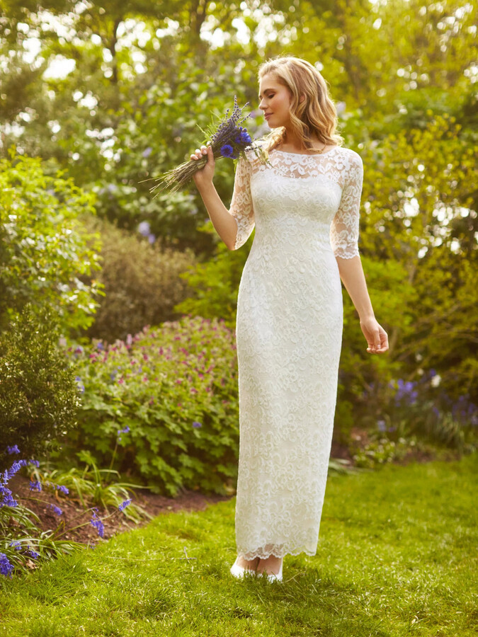 Alie Street Lila Lace Maxi Wedding Dress - ShopStyle