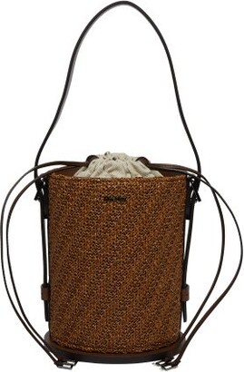 Max Mara textured shoulder bag - ShopStyle