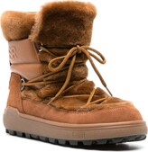 Bogner Fire & Ice Chamonix shearling snow boots - ShopStyle
