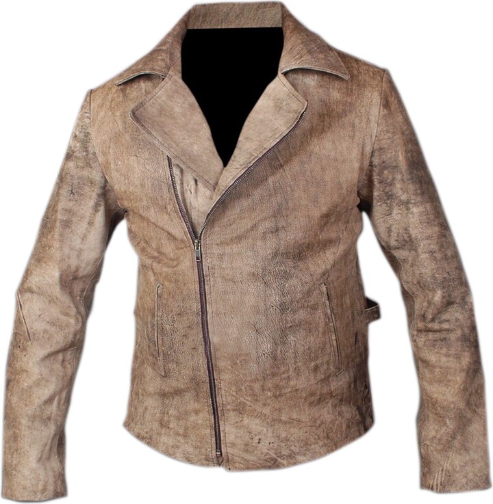Feather Skin Mens Leather Jacket - Escape From La Kurt Russell Snake ...