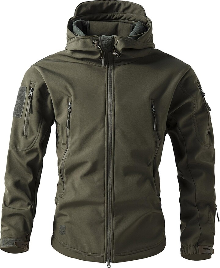 Augystre Rain Jacket Men's Waterproof Summer Lightweight Transition ...