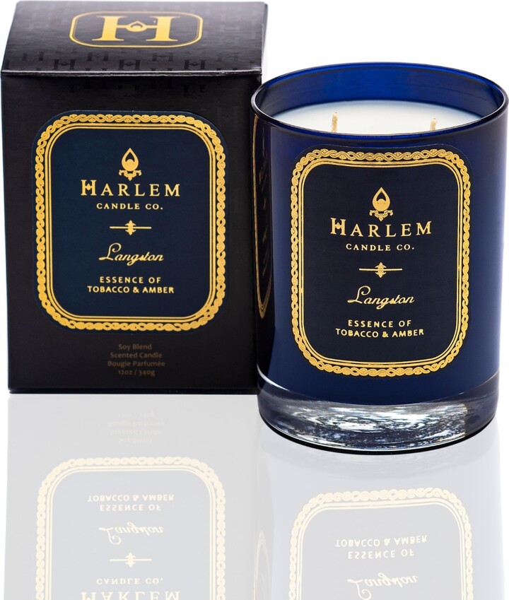 Harlem Candle Co. Harlem Candle Company Langston Luxury Candle, 12-oz ...