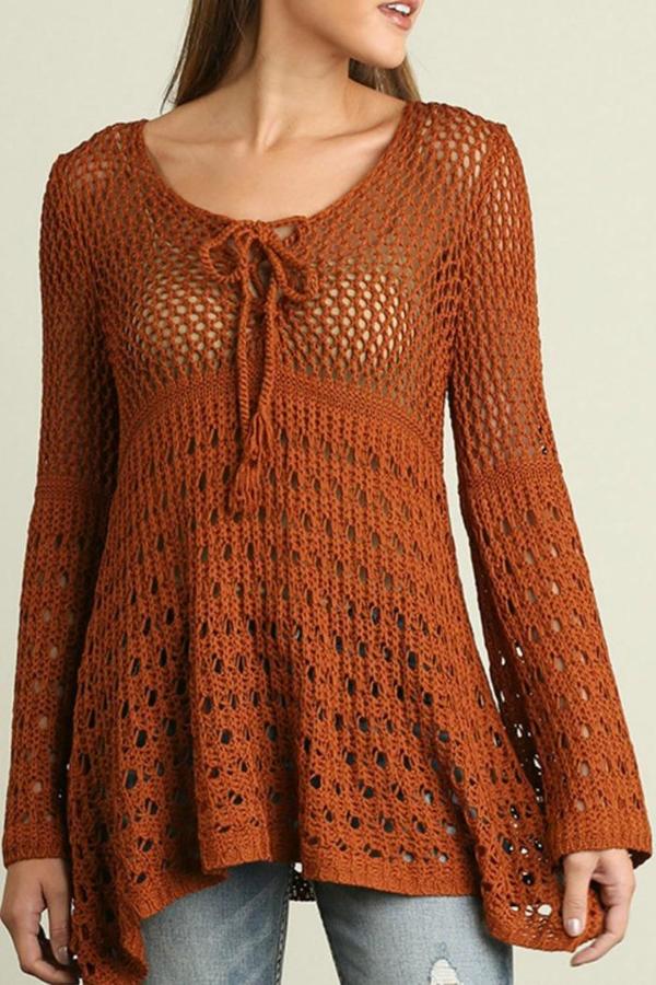 Umgee USA Crochet Darling Top - ShopStyle