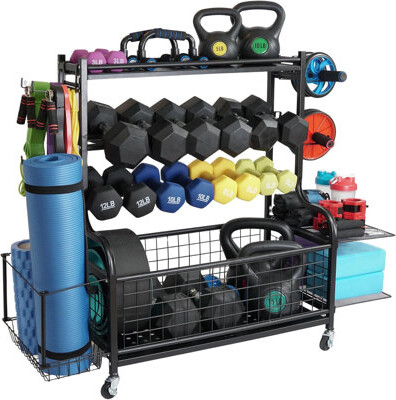 Hokku Designs Dumbbell Rack, Heavy Duty Weight Rack For Home Gym ...