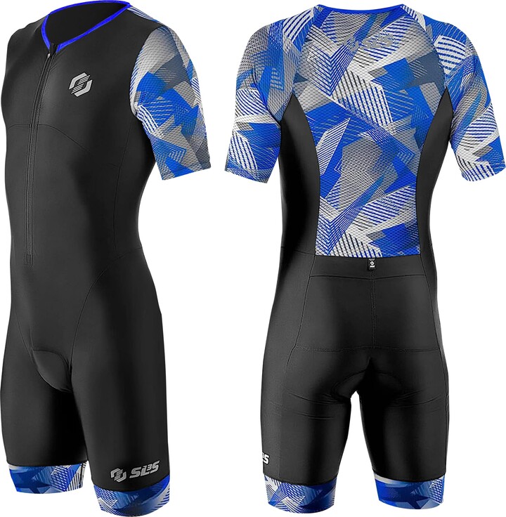 SLS3 Mens Triathlon Suit - Tri Suit Mens Short Sleeve - Breathable ...
