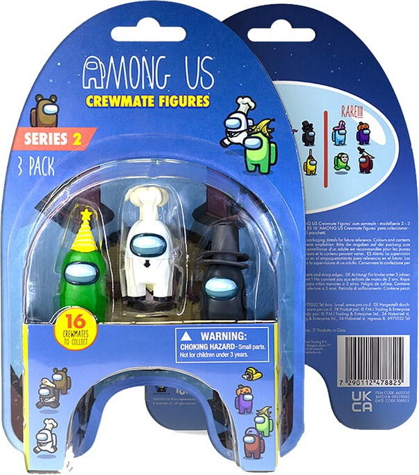 Among Us Among Us S2 Crewmate 3 Pack Figures - ShopStyle Workout ...