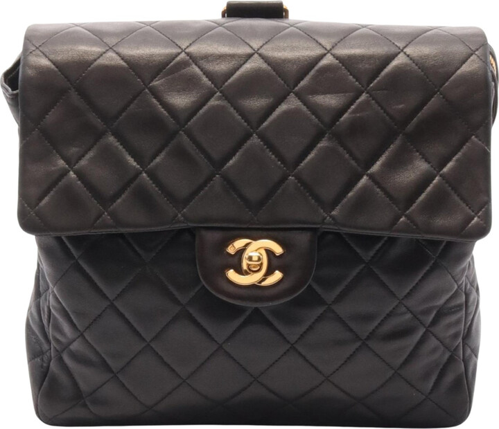 Chanel Leather backpack - ShopStyle