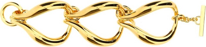 Saint Laurent Oversized Hook-Chain Bracelet - ShopStyle