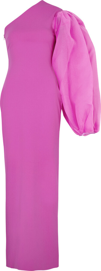 SOLACE London Hudson One-shoulder Gown - ShopStyle Evening Dresses
