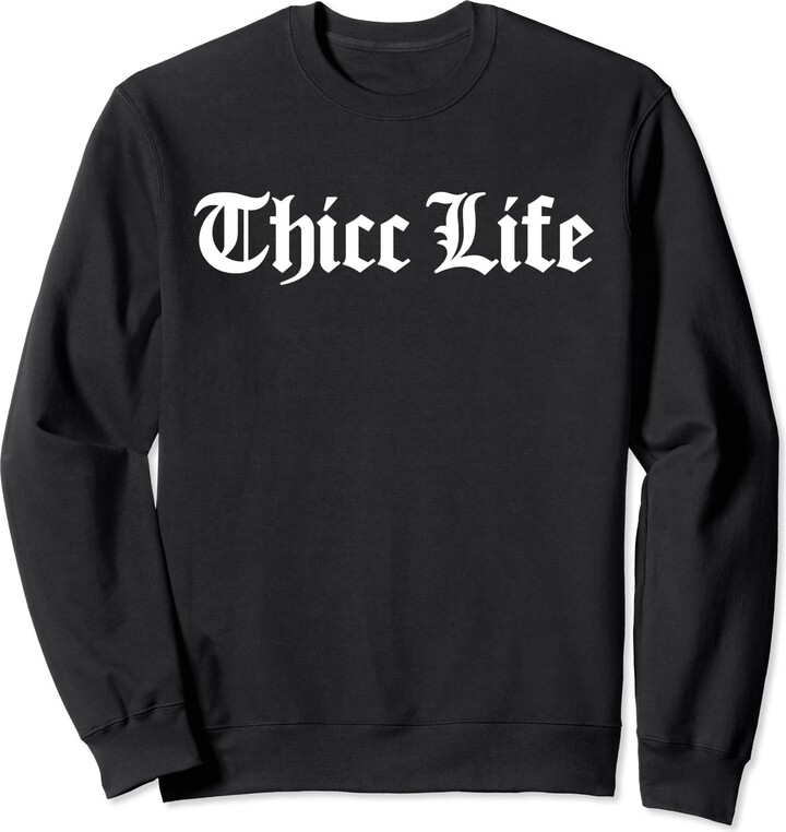 Thicc Life Apparel by Mawnz Thicc Life Top For Curvy Women Funny Thick ...