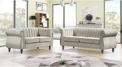 Etta Avenue Titus Velvet Living Room Set - ShopStyle Sofas & Loveseats