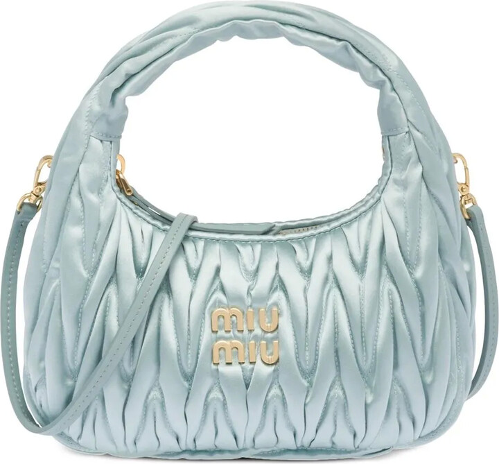 Miu Miu mini Wander matelassé shoulder bag - ShopStyle