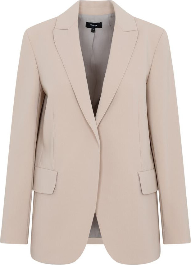 Theory Relaxed Blazer Jacket - ShopStyle