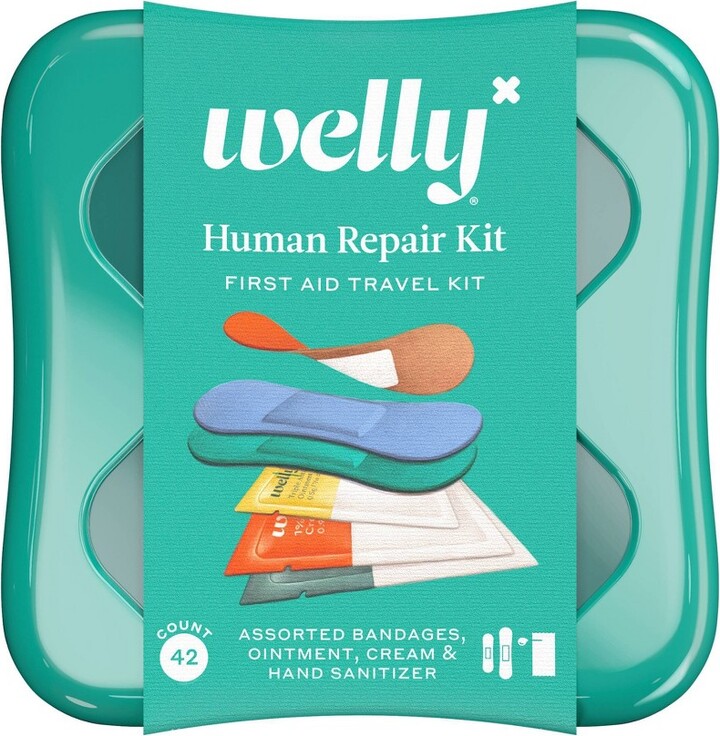 Welly Human Repair Kit First Aid Travel Kit - 42ct - ShopStyle Food ...