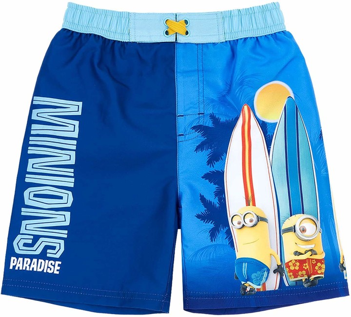 Despicable Me Minions Minions Boys Swim Shorts Swimming Beach Trunks ...