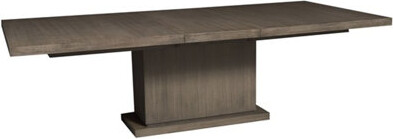 Vanguard Furniture Bradford Extendable Teak Solid Wood Pedestal Dining ...