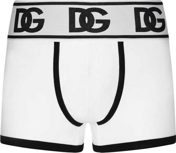 Dolce & Gabbana Logo Boxer Shorts - ShopStyle