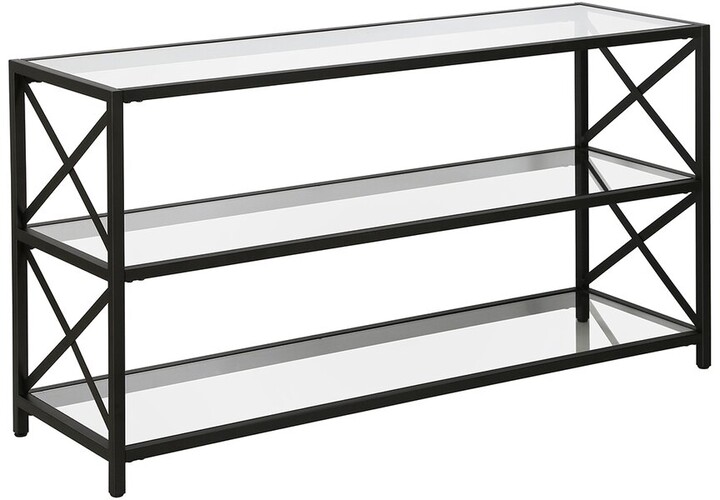 Abraham + Ivy Hutton Blackened Bronze Tv Stand - ShopStyle