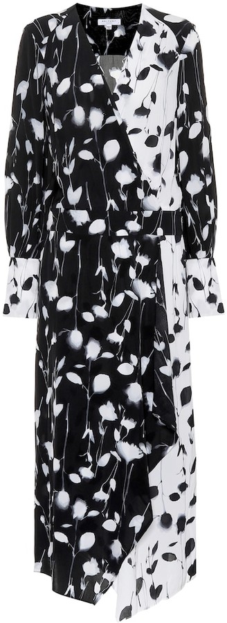 Equipment Neema printed midi dress - ShopStyle