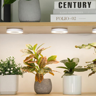 Kiflic Ceiling Grow Light for Indoor Plants, 144 LEDs Full Spectrum LED ...