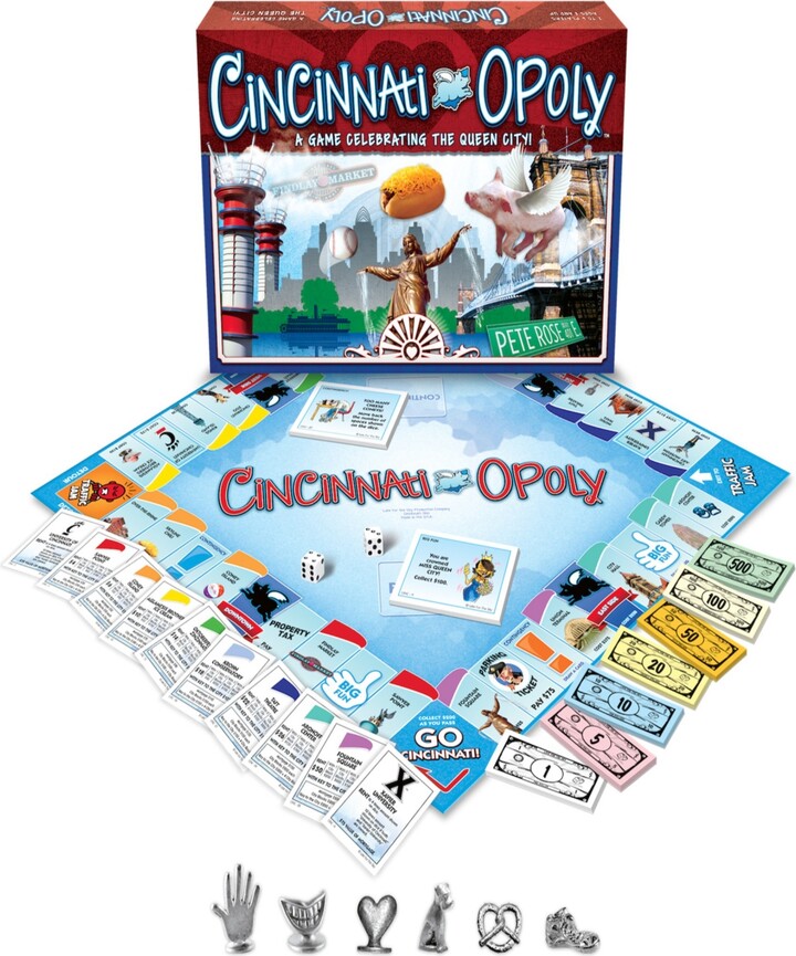 Late For The Sky Cincinnati-Opoly Board Game - ShopStyle