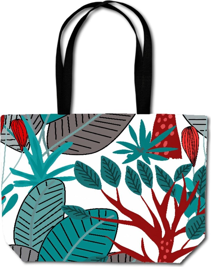 Warren Reed - Designer Jungle Exotic Summer Tropical Leaves Beach ...