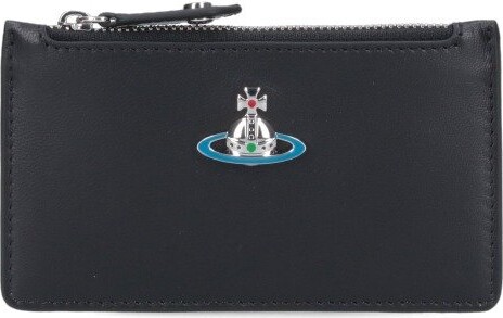 Vivienne Westwood Orb Plaque Zipped Wallet - ShopStyle